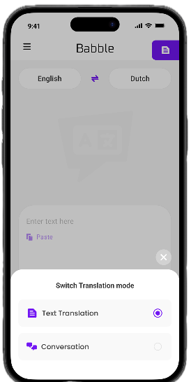 Babble - Powered by Human Translators